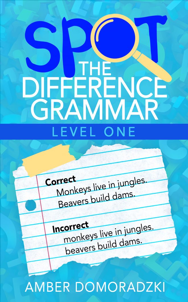 Spot the Difference Grammar! - The Observant Mom